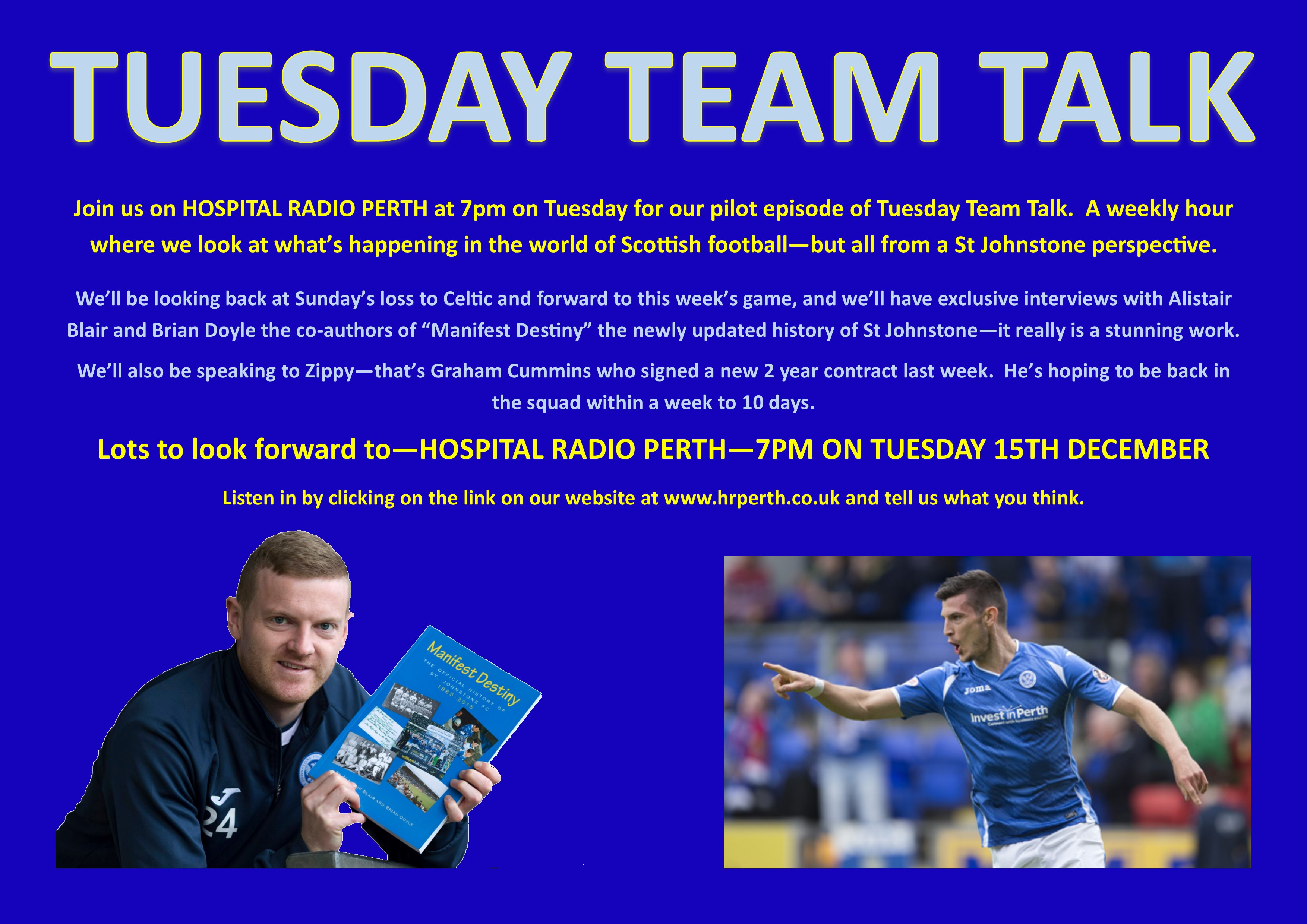 Tuesday Team Talk - Saints Chat - We Are Perth Forum